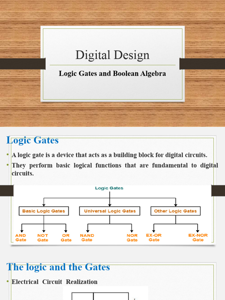 L1 Logic Gates | PDF | Computers