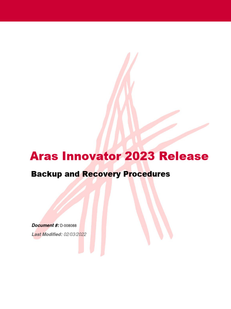2023 Release-Backup and Recovery | PDF | Backup | Computer File