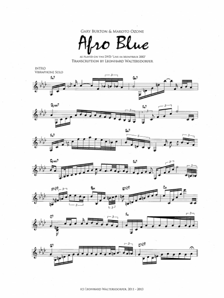 Afro Blue | PDF