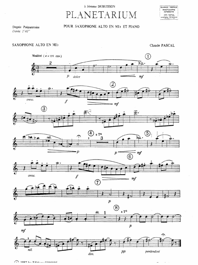 Pascal, Claude - Planetarium | PDF