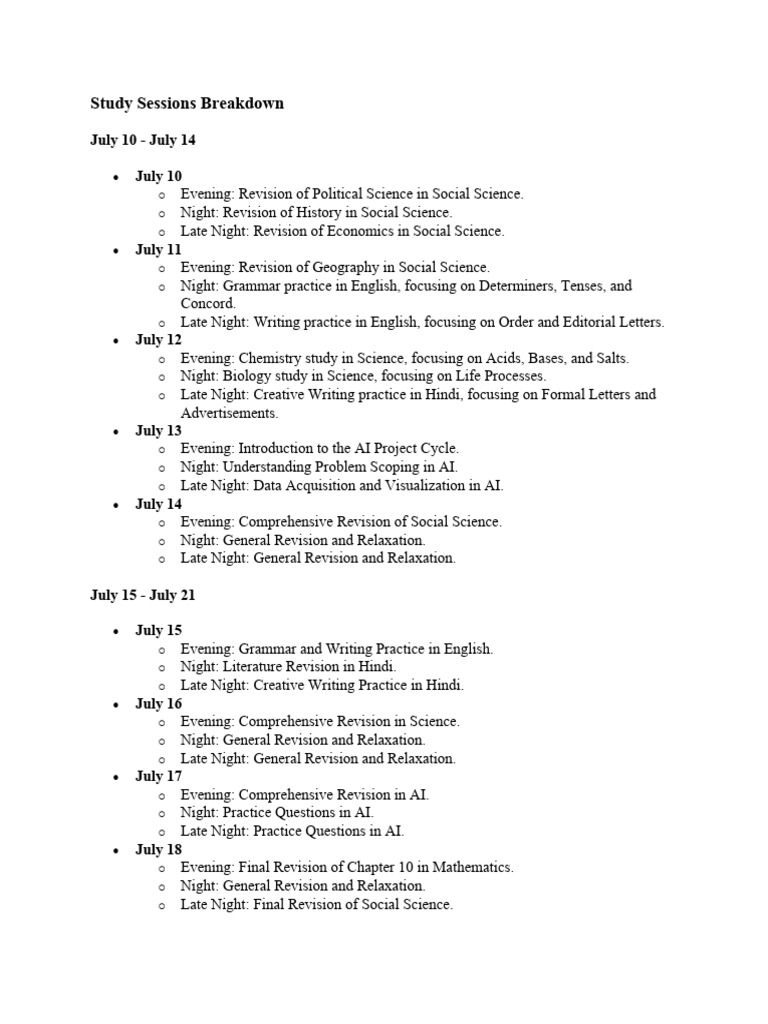 Revised Daily Timetable | PDF | Science | Social Sciences
