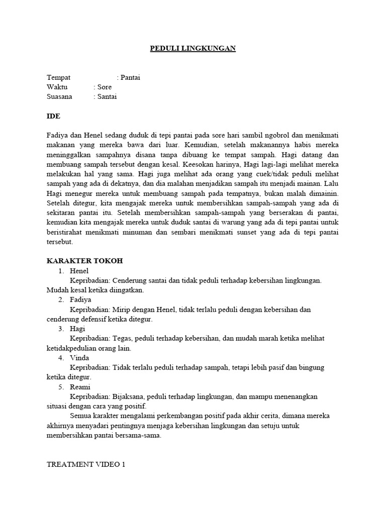 Peduli Lingkungan | PDF