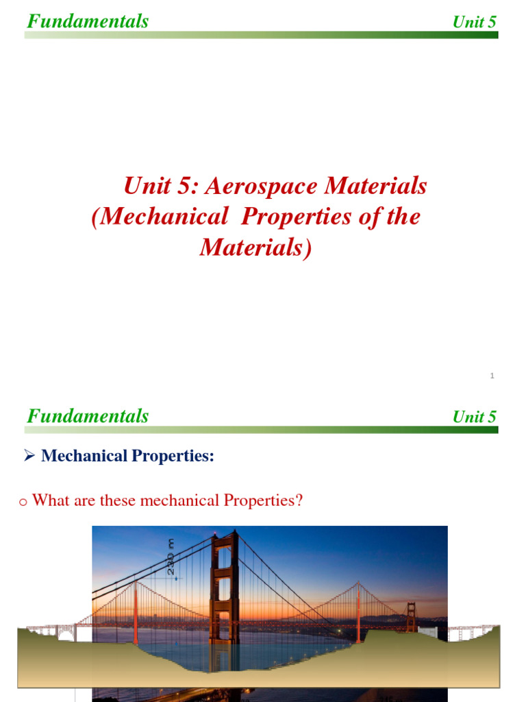 Unit 5 ASE102 | PDF | Ductility | Deformation (Engineering)