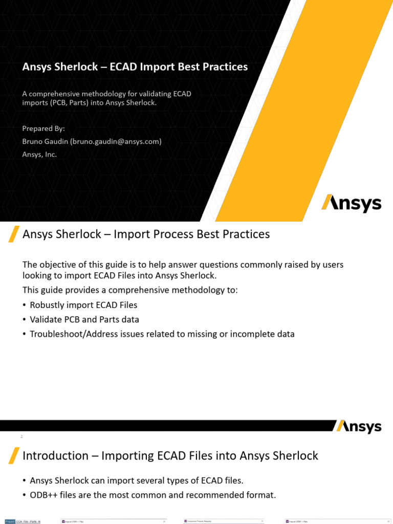 ECAD Import Best Practices | PDF | Databases | Spreadsheet