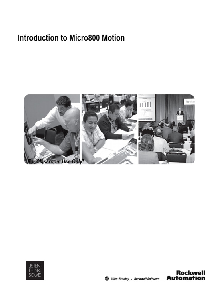 InfoPLC Net L06 Introduction To Micro800 Motion | PDF | Acceleration | Parameter (Computer ...