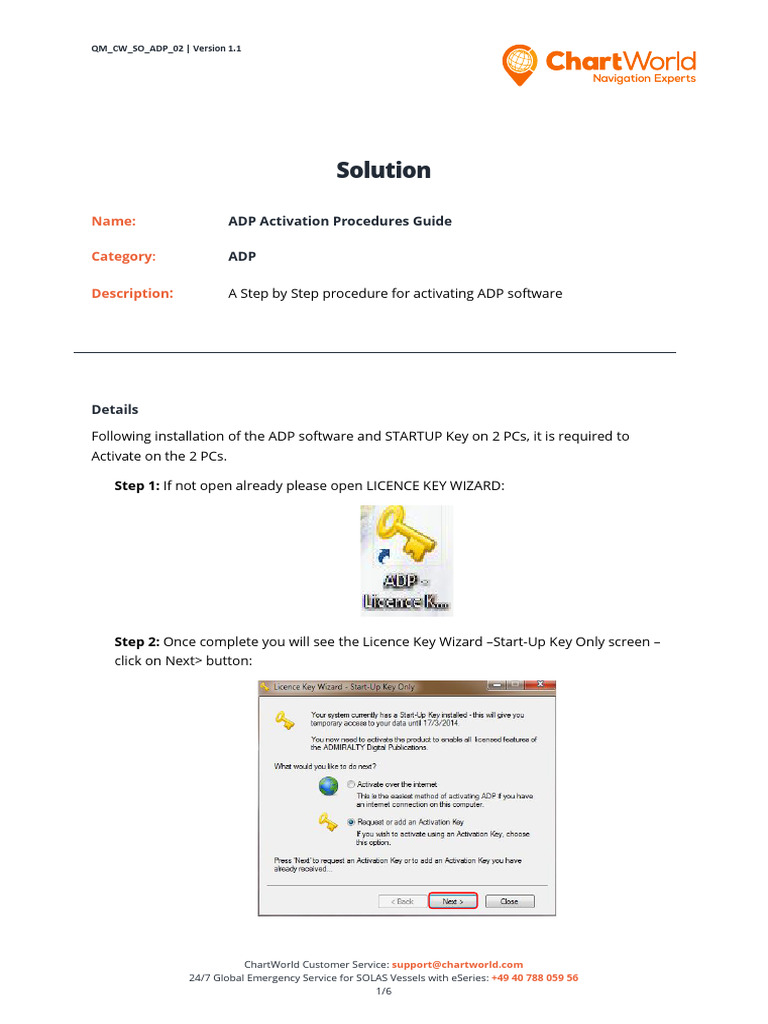 01 ADP Activation Procedures Guide | PDF | Personal Computers | Computing Platforms