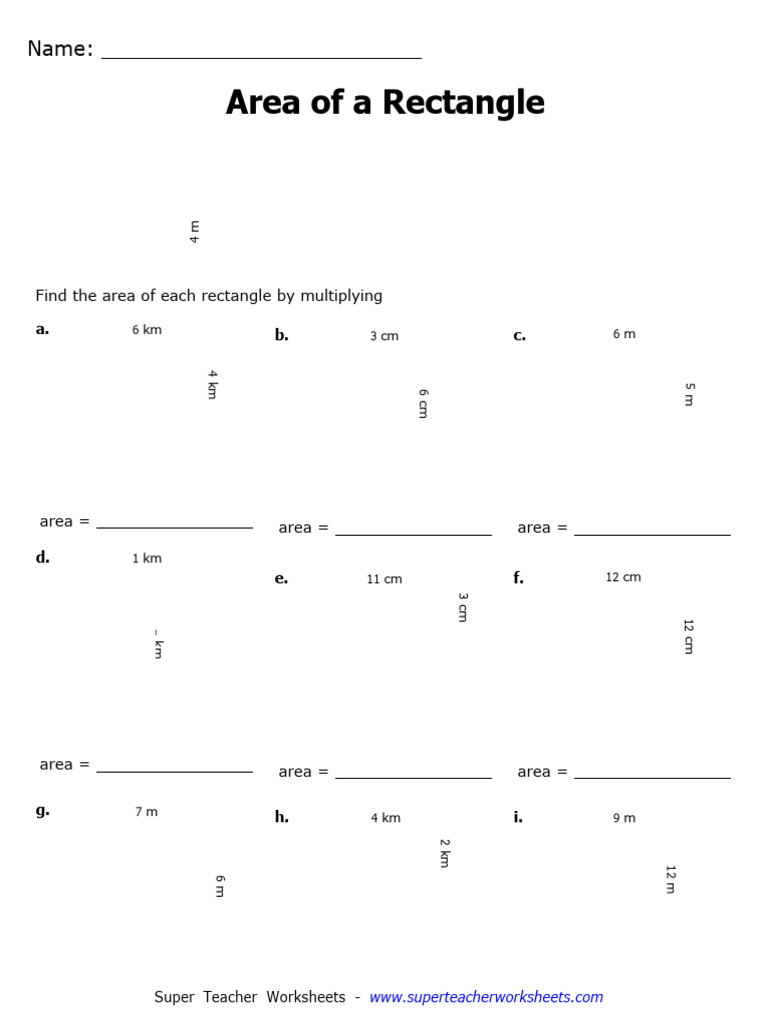area-multiply | PDF | Area | Length
