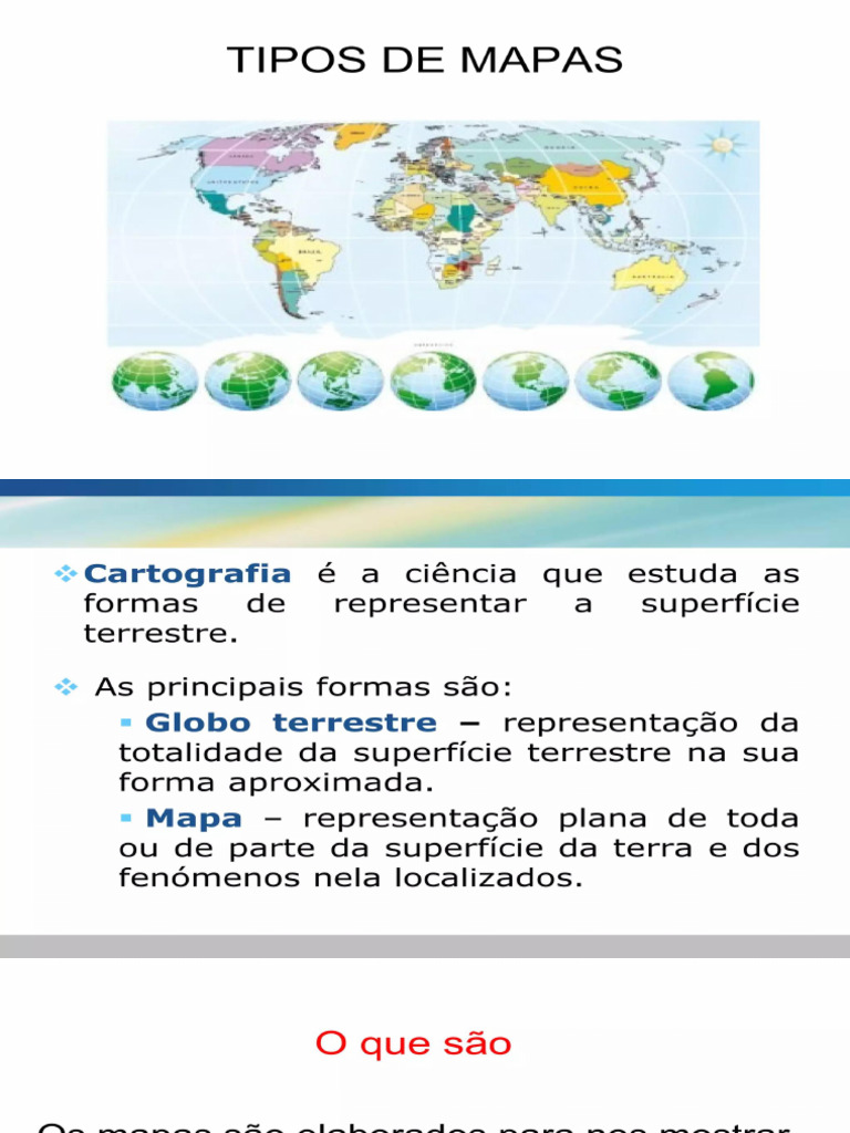 Tipos de Mapas | PDF