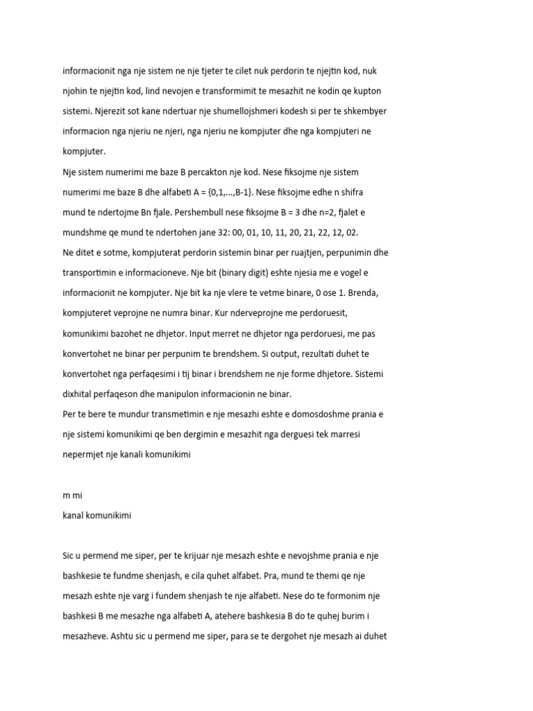 Sistemet e Numurimit 1-3 | PDF