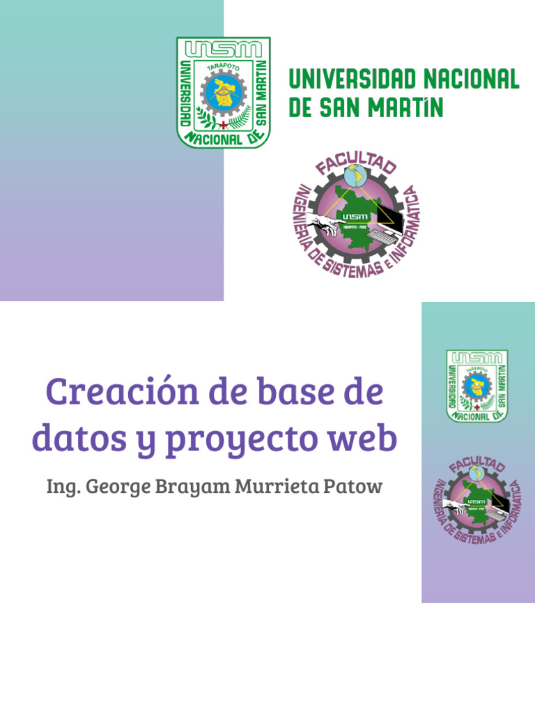Semana 15 - LP1 - Introducción Web - Clase 1 | PDF | Mi sql | Java (lenguaje de programación)