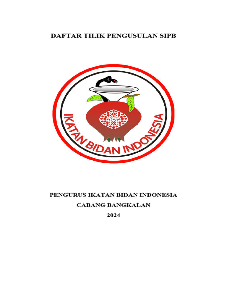Daftar Tilik Pengusulan Sipb | PDF | Pengembangan Diri