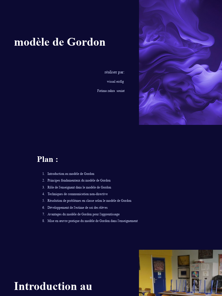 Modele-De-Gordon 1 | PDF | Apprentissage | Pédagogie
