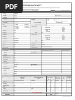 CS Form No. 212 Revised-2017 Personal-Data-Sheet | PDF | Government ...