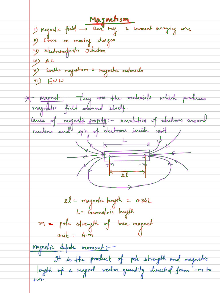 Magnetism Complete | PDF