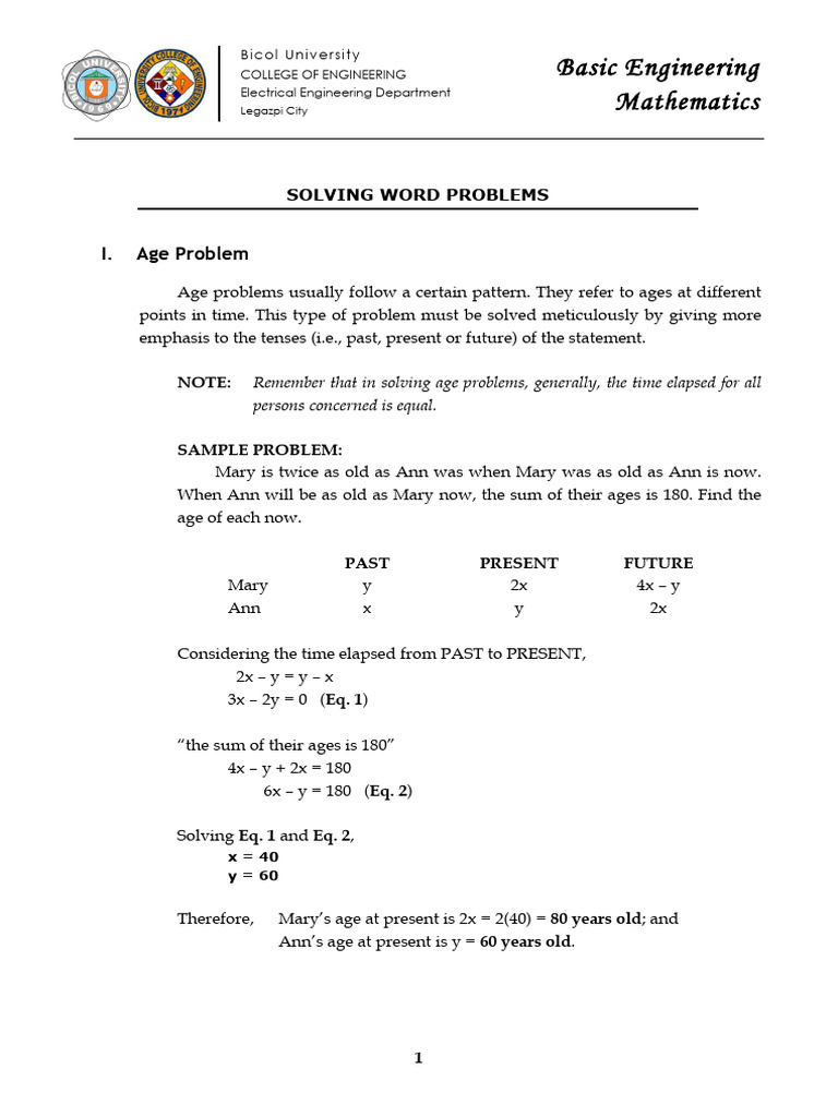 Math 10 Basic Engineering Mathematics 5 9 Sept 2022 | PDF | Sequence ...