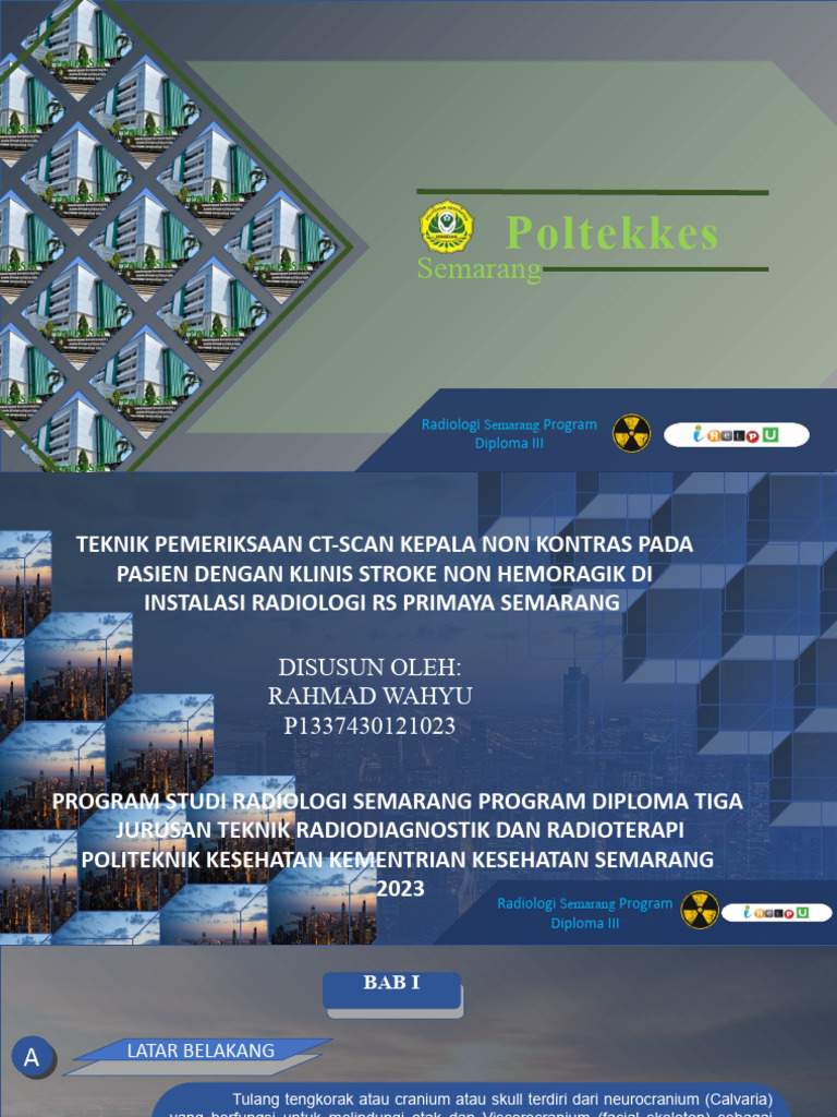 Laporan Kasus CT Scan Kepala PKL 3 | PDF