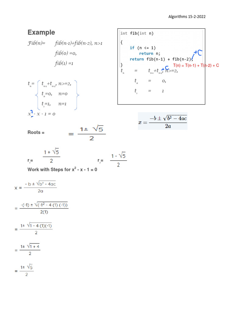 Example Fib T (N) | PDF