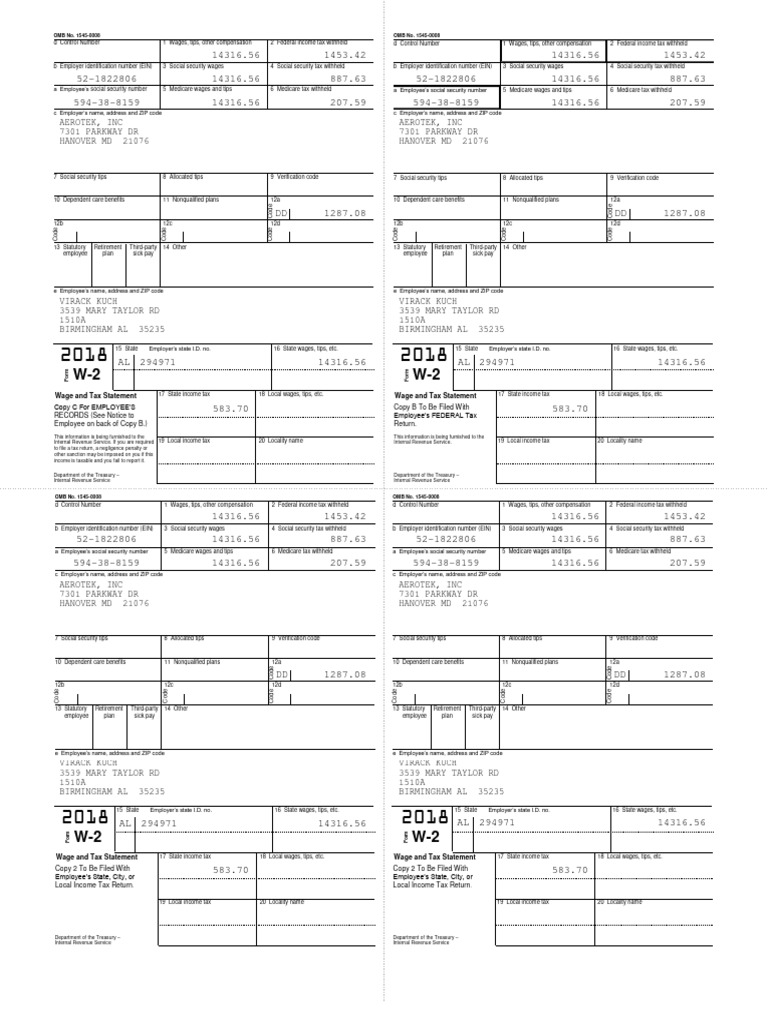 Tax Forms | PDF | Irs Tax Forms | Social Security (United States)