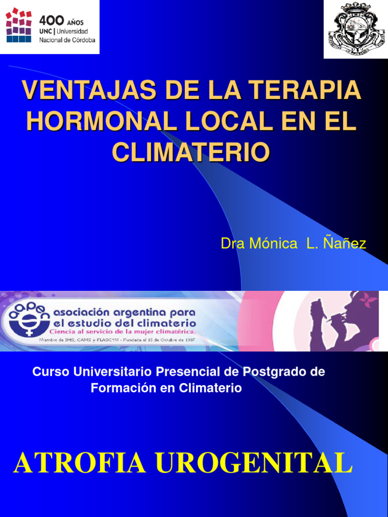 Atrofia_Urog_AAPEC_12-6-15 | PDF | Menopausia | Sistema endocrino