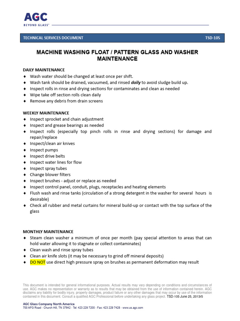 Machine Washing Float Glass | PDF | Washing Machine | Industrial Processes