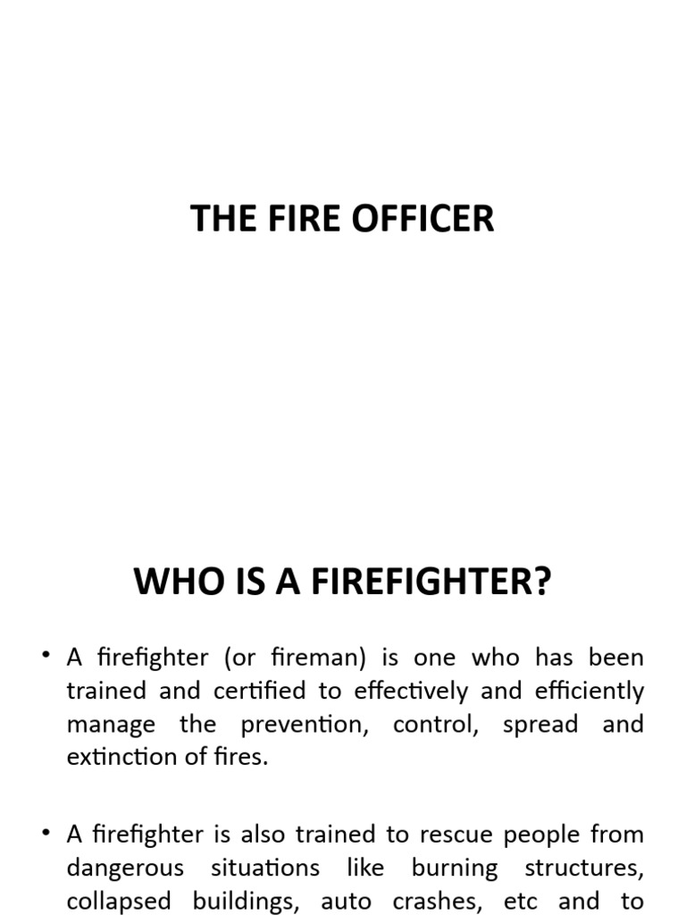 Practical Firemanship | PDF | Firefighter | Fires