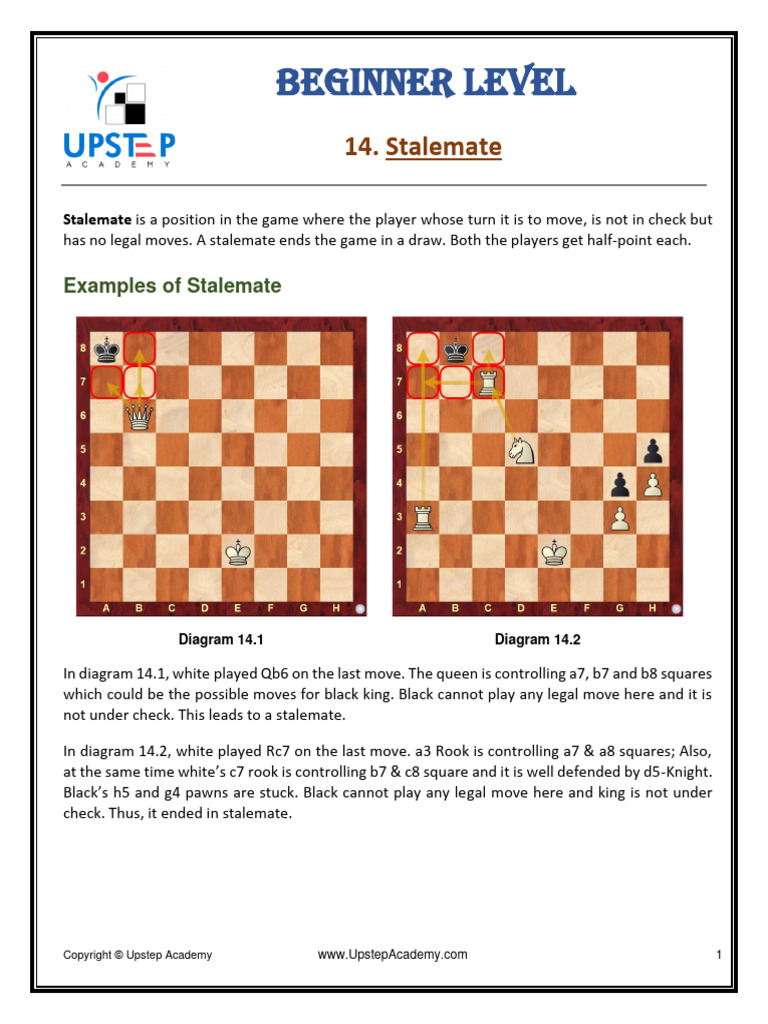 FC BG 14 - Stalemate | PDF | Board Games | Game Rules