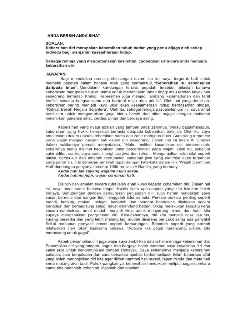 Karangan f5 | PDF