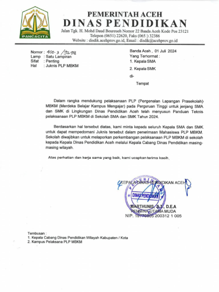 Juknis PLP MBKM | PDF