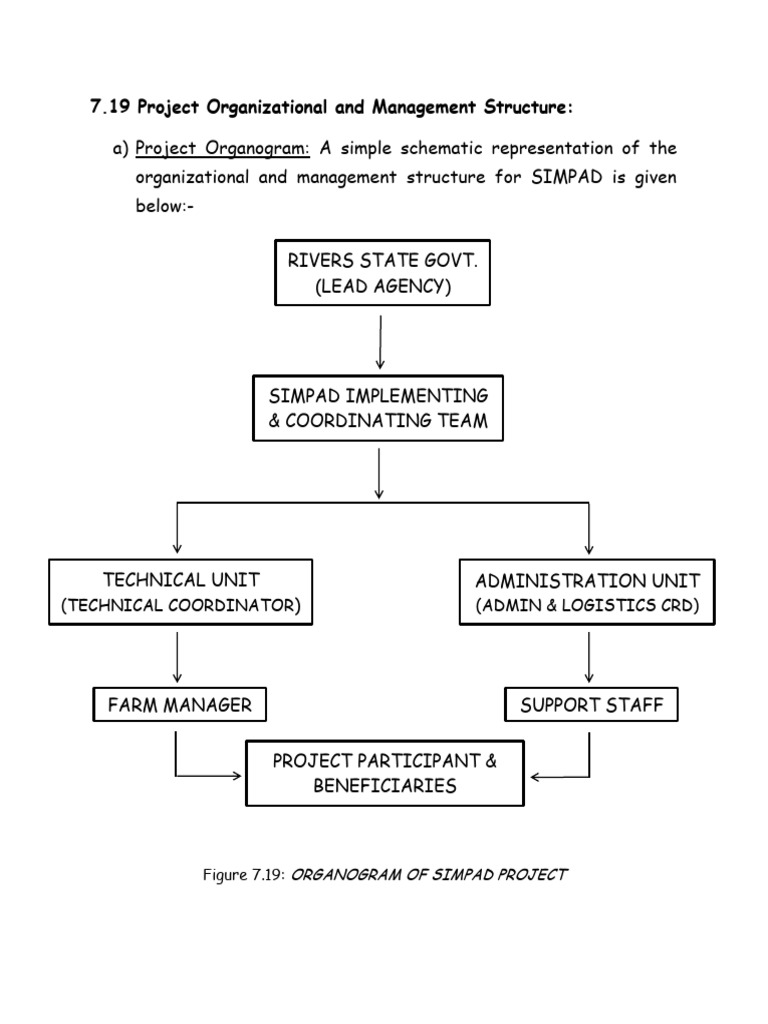 3 Project Organizational and Management Structure | PDF | Expense ...