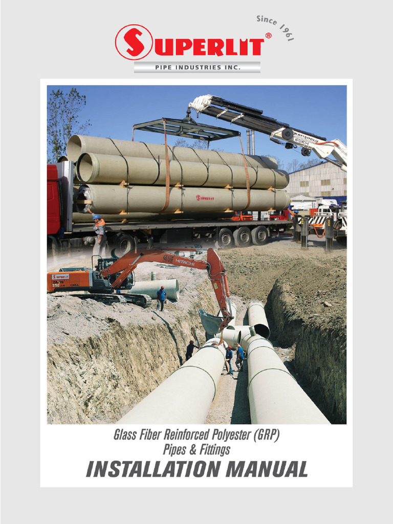 Superlit GRP Installation Manual New | PDF
