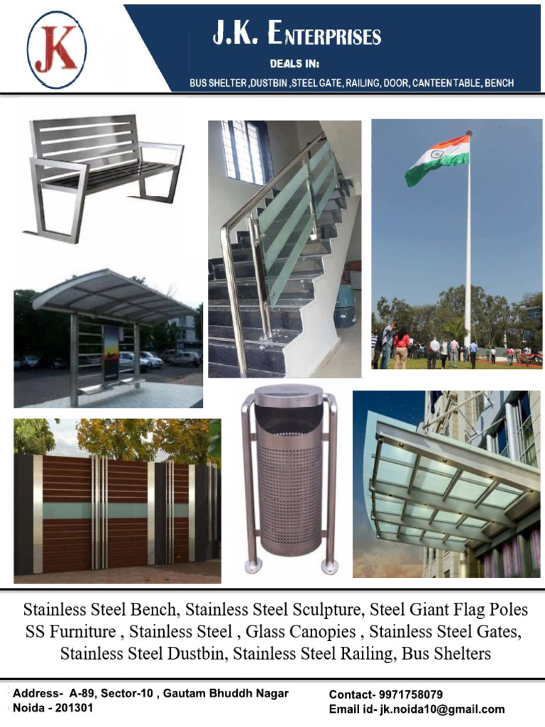 Stainless Steel Products by RVS Infra | PDF
