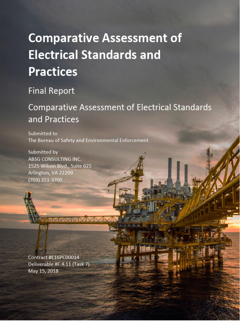 Comparative Assessment of Electrical Standards and Practices | PDF ...