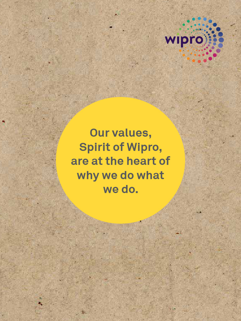 Wipro Sustainability Brochure | PDF | Sustainability
