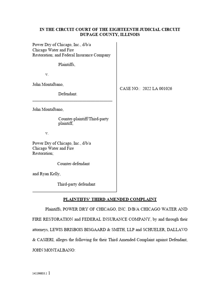 Corporate Fraud Case in DuPage County | PDF | Legal Remedy ...