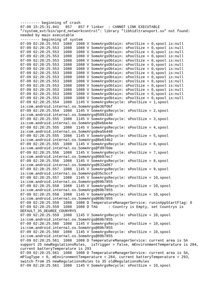 standby_android_log_2024_0709_030038 | PDF | Information Appliances | Android (Operating System)