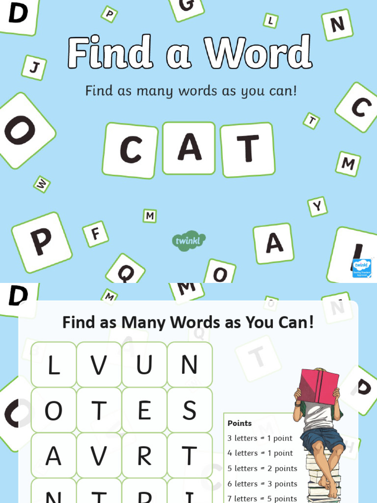 Cfe2 L 89 Find A Word Powerpoint - Ver - 2 | PDF | Language Arts ...