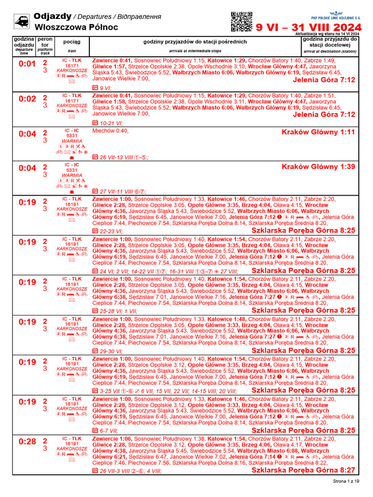 Plakat 2024 WLOSZCZOWA POLNOC Odjazdy BezT Wazny 20240609-20240831 PL ...