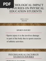Integrated Model of Sport Injury Response | PDF | Self Efficacy ...