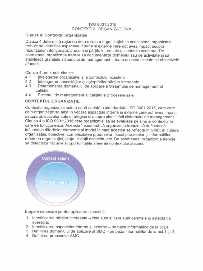 Ce Inseamna Contextul Organizational | PDF