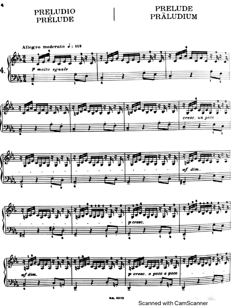 Prelude Bach | PDF