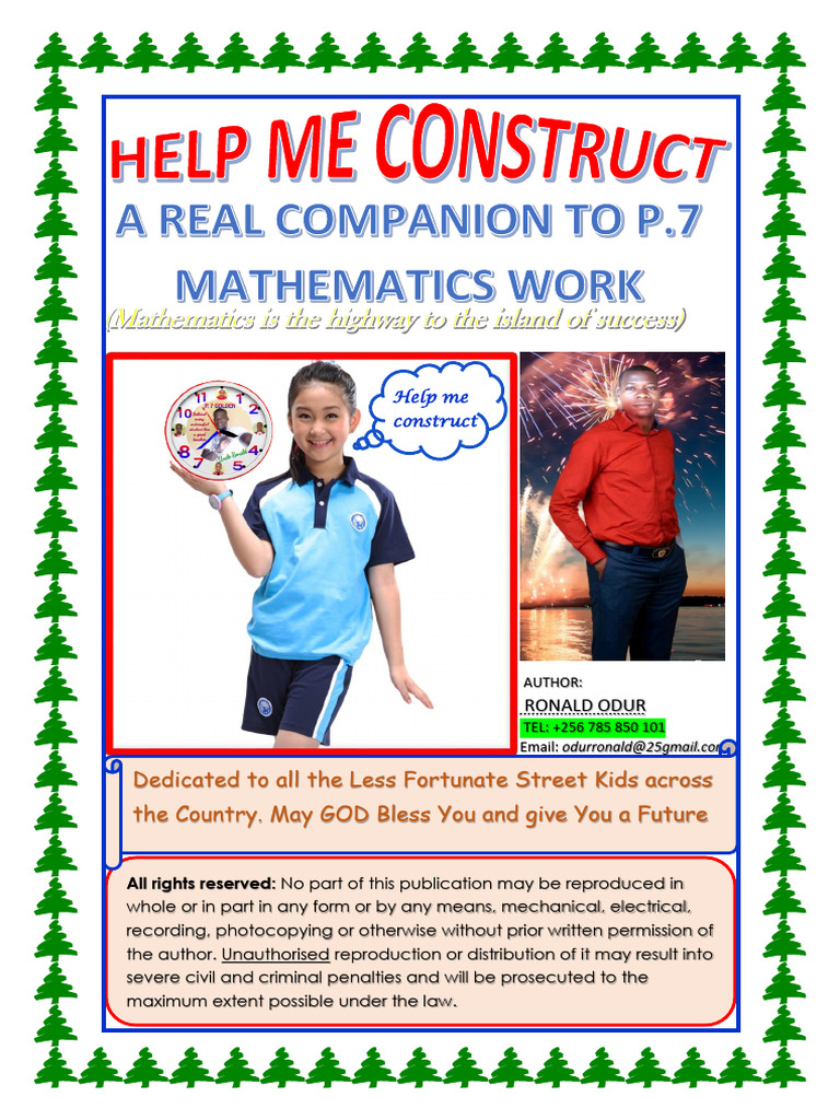 Primary Seven Maths Constructions Guide | PDF | Circle | Triangle
