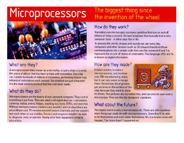 Microprocessors | PDF