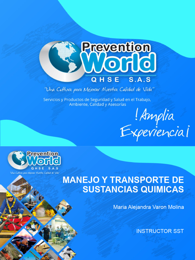 Manejo y Transporte de Sustancias | PDF | Mercancías peligrosas | Agua Manejo y Transporte de Sustancias | PDF | Mercancías peligrosas | Agua