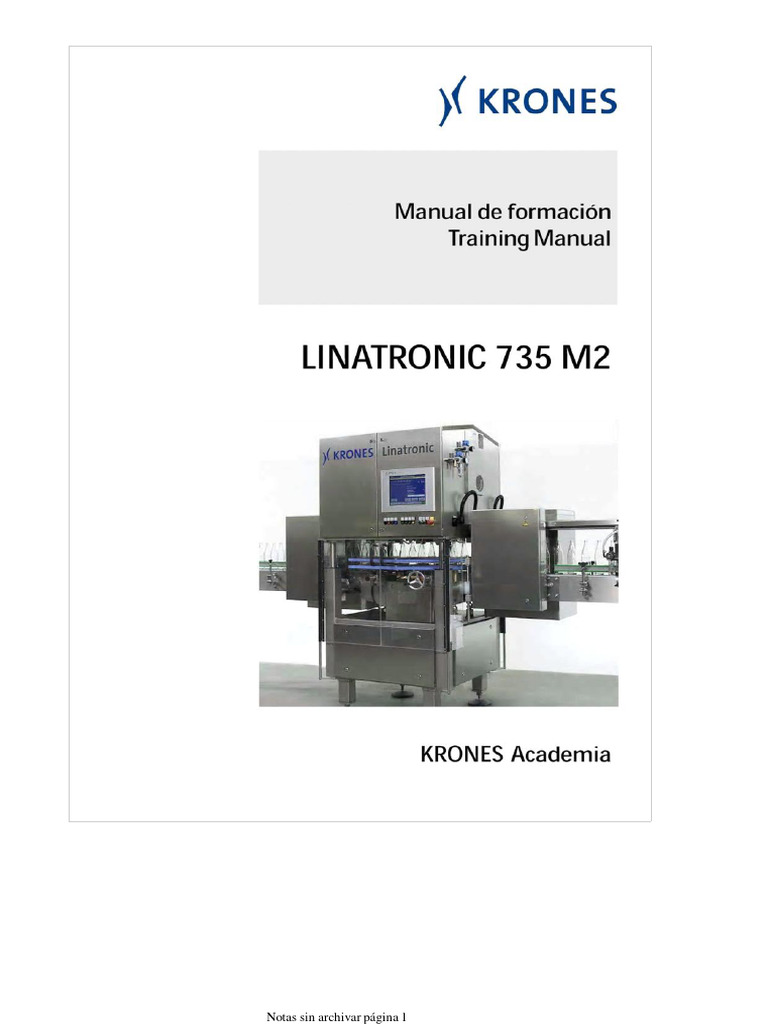 Manual Linatronic Polar 140508 - 735 | PDF