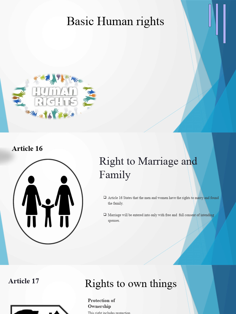 Right To Marriage and Family | PDF | Welfare | Family