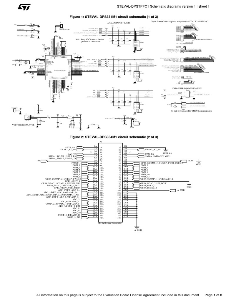 en.steval-dpstpfc1_schematic | PDF | Digital Technology | Computer Engineering