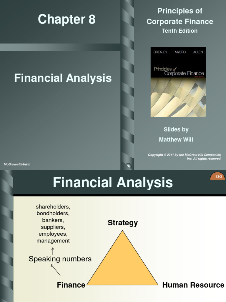 Chapter 8 - Financial Analysis | PDF | Equity (Finance) | Balance Sheet