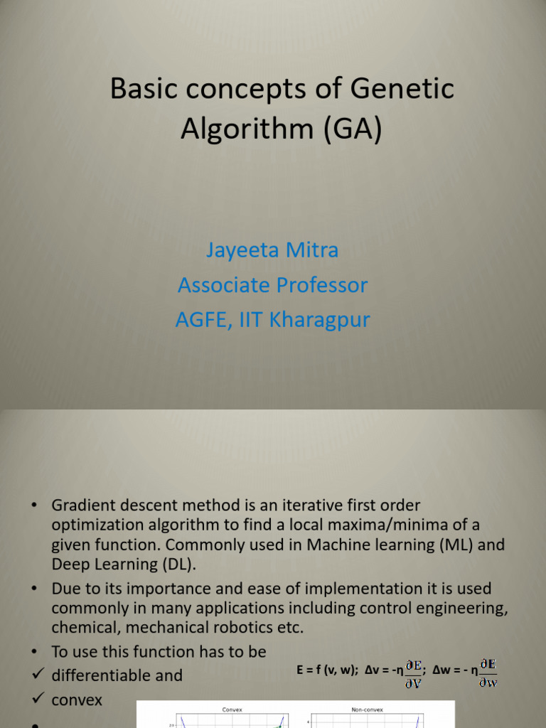 GA Optimisation | Download Free PDF | Mathematical Optimization | Genetic Algorithm
