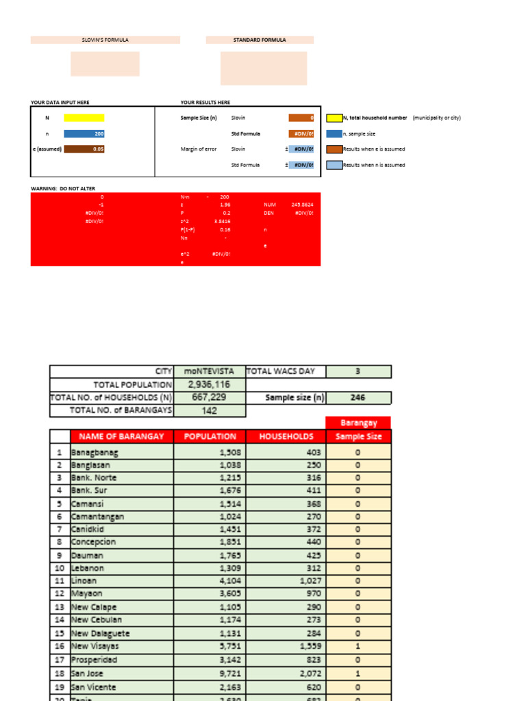 1 Sample Size Computation | PDF | Sample Size Determination ...