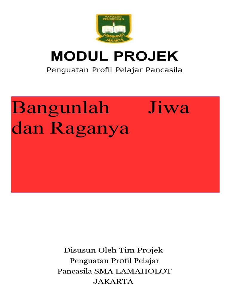 MODUL P5 SENAM KREASI NUSANTARA 1 | PDF